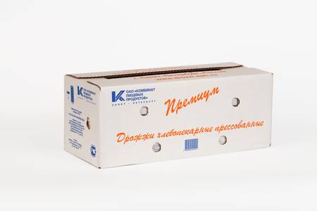упаковка дрожжей